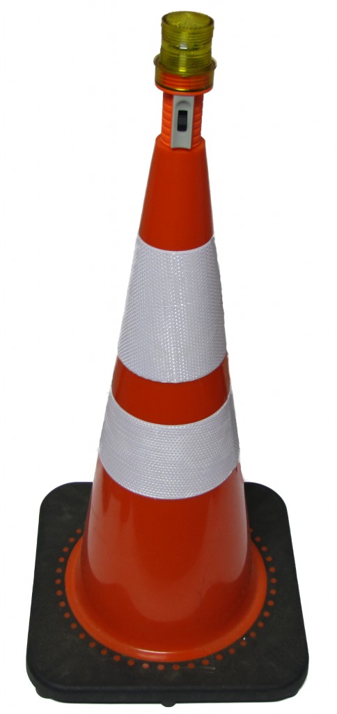 Strobe Light in Traffic Cone - Telco Sales, Inc.®
